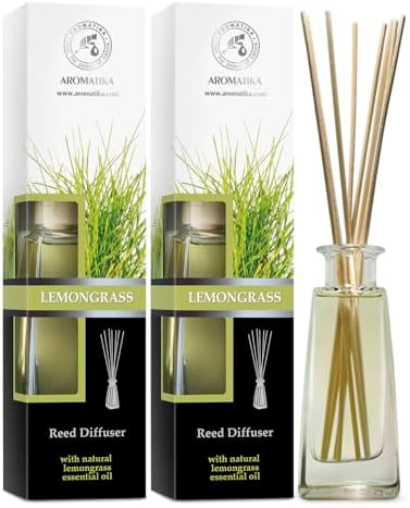 Reed Diffuser Lavender - 2x100ml - Room Diffusers Set with Lavender ...