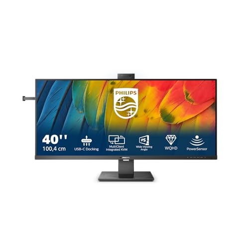 Philips 40B1U5601H - Monitor WQHD da 40 pollici, webcam da 5 MP ...