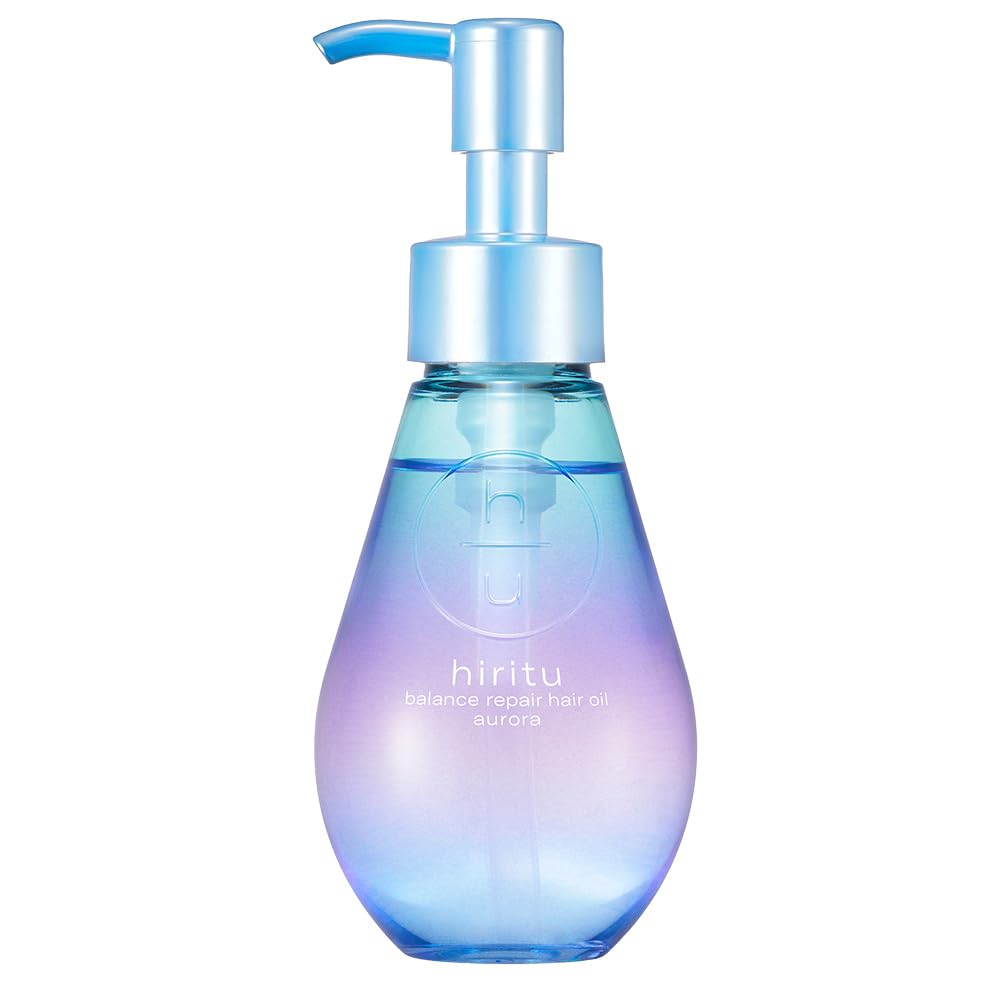 Amazon.co.jp: hiritu(ヒリツ) バランスリペアヘアオイル オーロラ [シリーズ最高峰のツヤ] アウトバス スタイリング 洗い流さないトリートメント きらめき髪 ツヤ髪 浮き ...