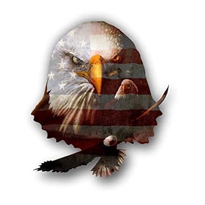Buy Magnet Patriotic American Flag Bald Eagle Magnetic vinyl bumper sticker sticks to any metal ...