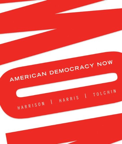 American Democracy Now: Harrison, Brigid, Harris, Jean, Tolchin, Susan ...