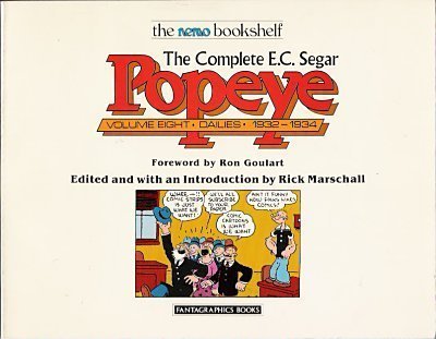 The Complete E.C. Segar Popeye: Dailies, 1932-34: 8 (The Nemo Bookshelf ...