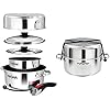 Amazon.com: Magma 7 Piece Gourmet Nesting Stainless Steel Cookware Set ...