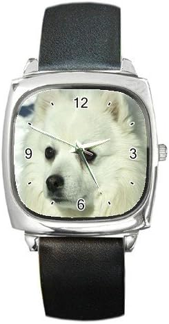 Amazon.com: Japanese Spitz 2 Square Metal Watch FF0708 : Everything Else