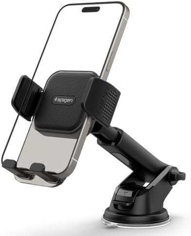 Portronics Clamp M5 Car Phone Holder Stand with Grip Rotation, Strong ...