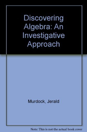 Amazon.com: Discovering algebra: Teaching resources an investigative ...