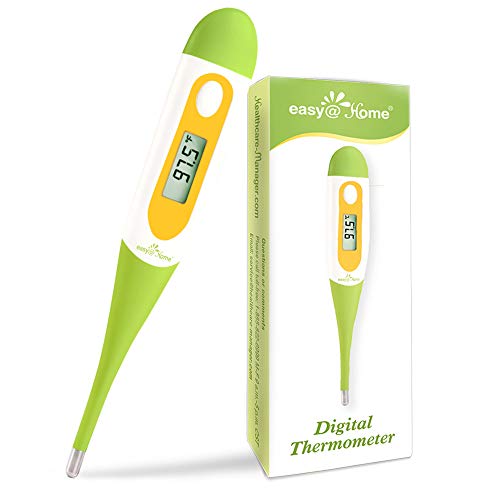 Easy@Home Digital Oral Thermometer for Adult and Kid, Accurate Fast ...