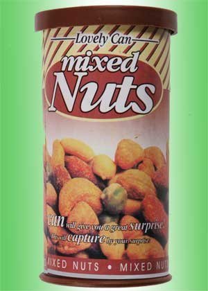 Amazon.com : Lovely Can Mixed Nuts - Snake in A Can : Exploding Can ...