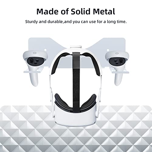 Mcbazel VR Wall Mount Storage Stand Hook for Oculus Quest 2/Quest 3 ...