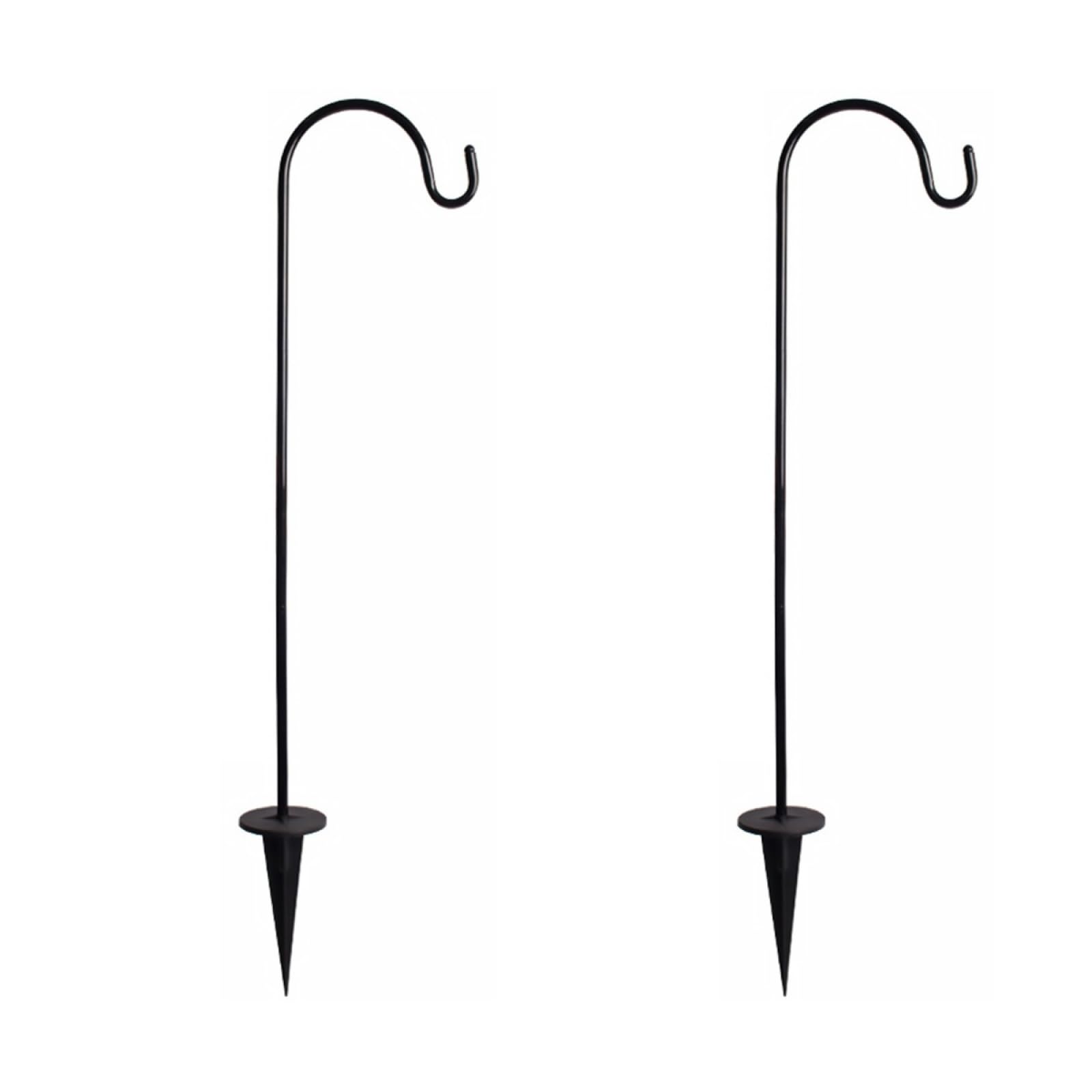 BESPORTBLE Shepherd Hook, Outdoor Garden Hook, 24 Inch 2-Pack, Garden ...