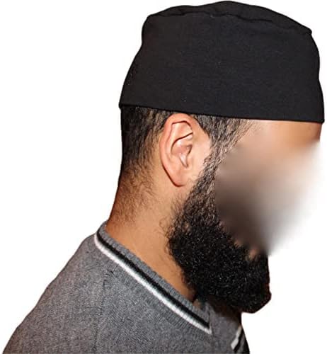 Black Muslim Hat Kufi Cone Taj Black Sufi Muslim Kufi Hat