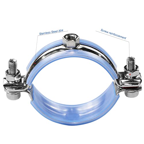 Snapklik.com : 2 Inch Heavy Duty Split Ring Hanger,2 Pack Adjustable ...