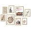 Amazon.com - ArtbyHannah Gallery Wall Frame Set,Beige Picture Frames ...