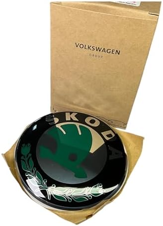 Skoda Original Skoda Logo Emblem für Schrägheck 5L0853621 MEL : Amazon ...