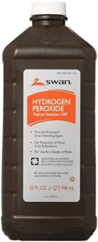Amazon.com: Hydrogen Peroxide Topical Solution 32 Fl Oz. (1qt) 946 Ml ...