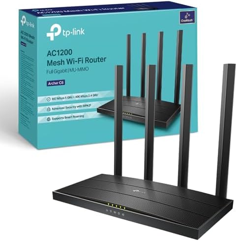 TP-Link Archer AX1500 Router WiFi 6 AX1500Mbps, WiFi Router,Gigabit ...