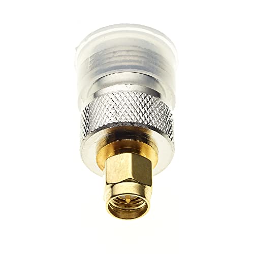 N-Type Socket To SMA Plug Adapter – Male To Female Bulkhead Network ...