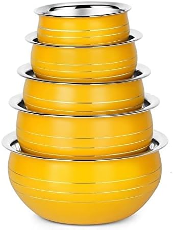 Buy Classic Essentials Stainless Steel Handi Set with Lid | Copper ...