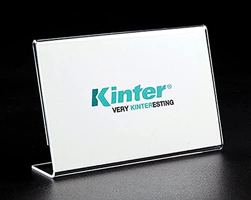 Kinter 3-1/2 in. H x 5-1/2 in. W x 1 in. L Clear Landscape Displ ...