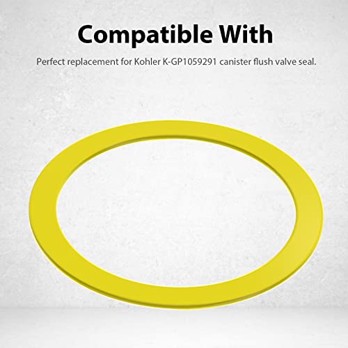 Snapklik.com : Flush Valve Seal For Kohler, 3-Pack Upgraded Silicone ...