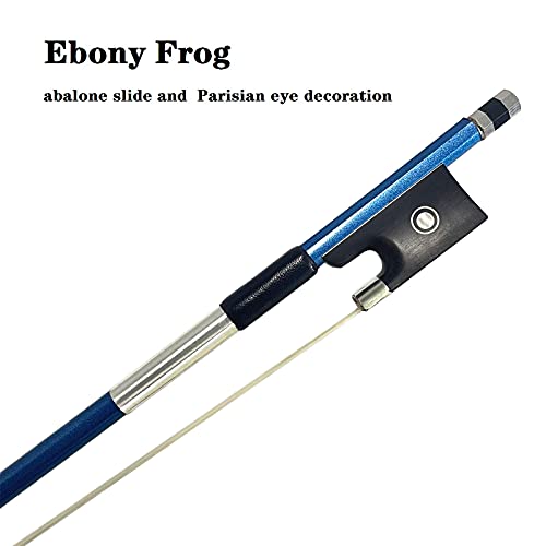 Snapklik.com : LIEKE Carbon Fiber Violin Bow 4/4 Full Size LightWeight ...