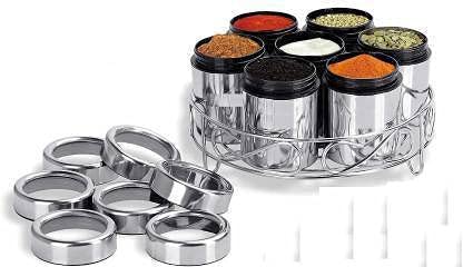 Buy DARAZ Multipurpose Stainless Steel Masala Dabba Wire Stand| Masala ...