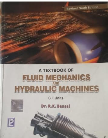 Amazon.in: Buy Revised 9ed Fluid Mechanics And Hydraulic Machines Book ...