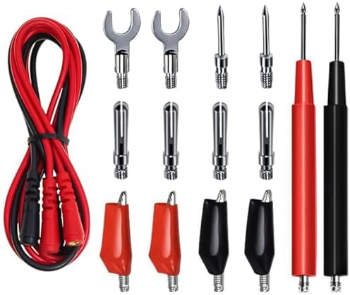 Serplex® 16-in-1 Multimeter Test Leads Kit for 4mm Multimeter, Probes ...