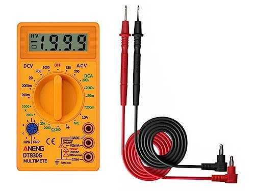 LCD Multimeter for Beginners - 3.5 digits: Amazon.com: Tools & Home ...