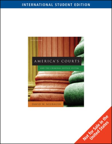 Buy America's Courts and the Criminal Justice System Book Online at Low ...