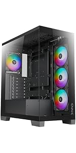 Amazon.com: AZZA CSAZ-290 Fighter/Gaming/ATX Mid-Tower/Computer Case ...