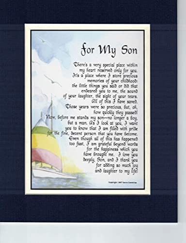 Amazon.com: Gift Present Poem For My Son, #51: Home Decor Gift Packages ...