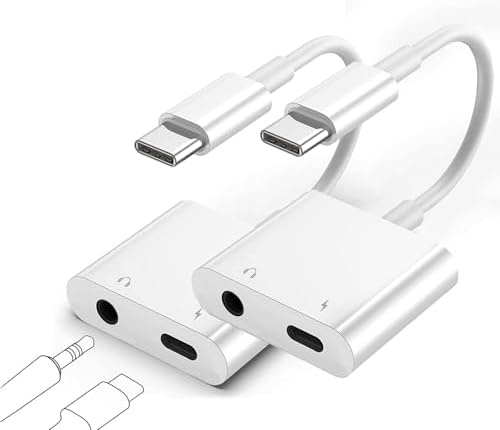 Amazon.com: [Apple MFi Certified] USB Type C to 3.5 mm Headphone Jack ...