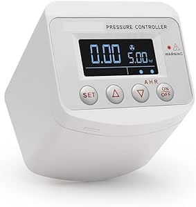 Digital Pressure Switch Air Pressure Controller LCD Display Electronic ...