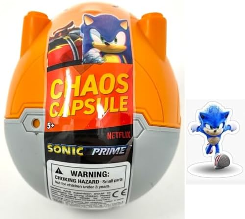Amazon.com: Sonic Prime Paradox Chaos Capsule, 1 Blind Capsule per ...