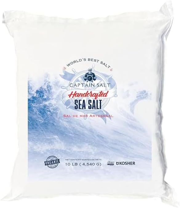 Amazon.com : Bulk Kosher Fine Sea Salt for Commercial Use, Food Grade ...