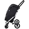 CARLETT - 4 Wheels Shopping Trolley, High Capacity 32kg Foldable ...