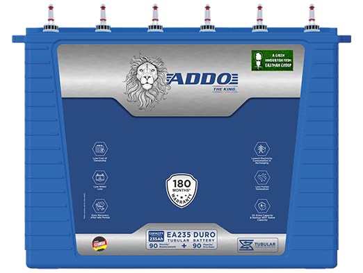 Addo Tubular Conventional Battery Premium Series- (EA2560XP 250 Ah 506 ...