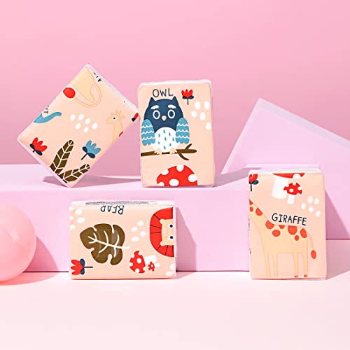 MINISO Pocket Tissues Packs Forest Family Facial Tissues (18 Packs ...