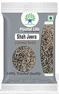 Pivotal Life Shah Jeera, caraway Seeds, Cumin, kala Jeera 50g : Amazon.in: Grocery & Gourmet Foods