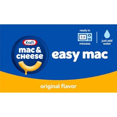 Kraft Easy Mac Original Macaroni & Cheese - 6 Packets in Nepal at NPR ...