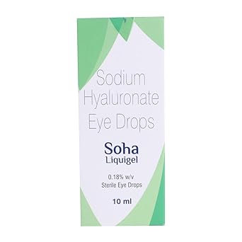 Soha Liquigel Eye Drops 10 ml - Bottle of 10ml Eye Drops : Amazon.in