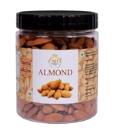 AESTHETIC HUB ALMONDS 100% Natural Premium Almonds(Almonds-500G ...