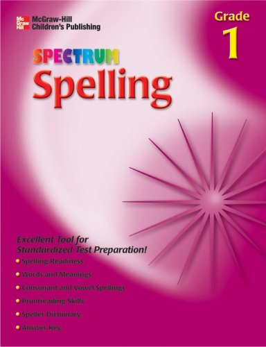 Spectrum Spelling, Grade 1: Carson-Dellosa Publishing: 9781561899210 ...