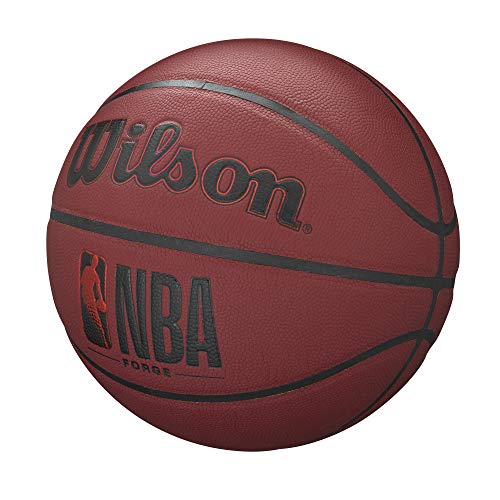 Snapklik.com : WILSON NBA Forge Series Indoor/Outdoor Basketball - Forge