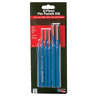 Dasco Pro 22 6 Piece Pin Punch Kit6 : Amazon.in: Office Products