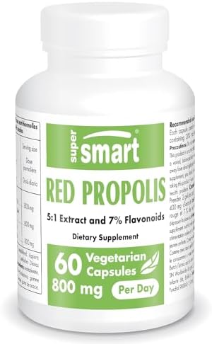 Amazon.com: Brazil Red Bee High Concentrate Propolis (120 Capsules ...