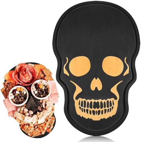 Amazon.com | LuxeOne Halloween Skeleton Storage Tray, Scary Skull Candy ...