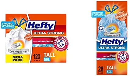Hefty® Garbage Bags + Hefty® Recycling Bags Ultra Strong Tall 50 Litres ...