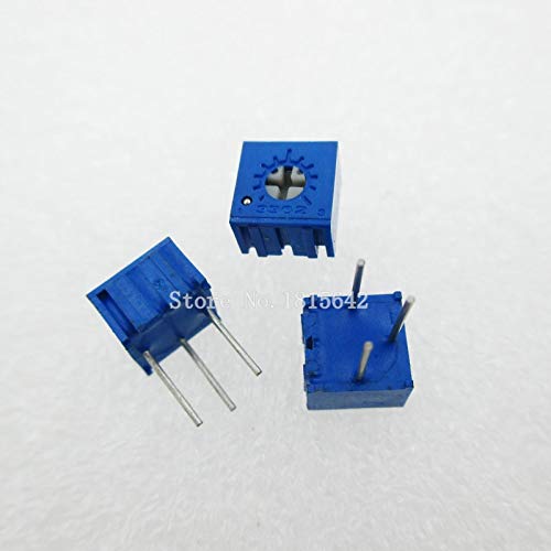 20PCS / LOTE 3362P-103 3362P Potenciómetro de ajuste múltiple de 10K ...